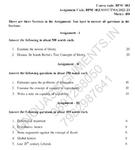 IGNOU BPSC SOLVED ASSIGNMENT ENGLISH MEDIUM