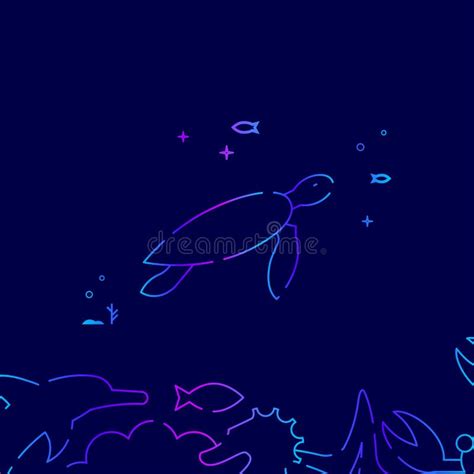 Turtle Border Stock Illustrations 800 Turtle Border Stock