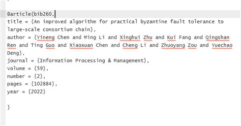 Latex添加引用的时候报错 哔哩哔哩