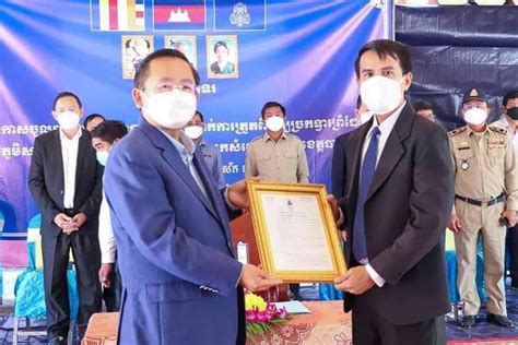 អភិបាលខេត្តបាត់ដំបង អញ្ជើញជាអធិបតីប្រកាសចូលកាន់មុខតំណែង