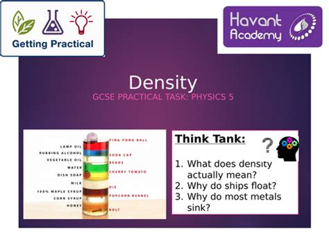 Aqa Trilogy Physics Compulsory Practical Density Teaching Resources Aqa Trilogy Physics Compulsory Practical Density Teaching Resources