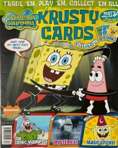 Krusty Cards Part 34 Encyclopedia Spongebobia Fandom