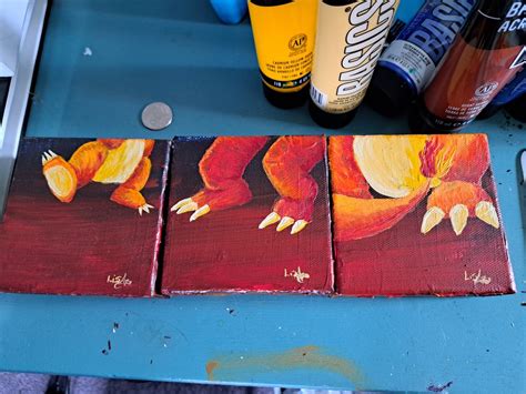 Pokémon Feet Series 2 Charmander Charmeleon Charizard Etsy