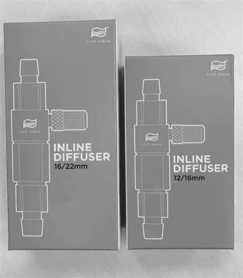 Life Aqua Inline Co2 Diffuser 16mm
