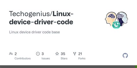 github techogenius linux device driver code linux device driver code