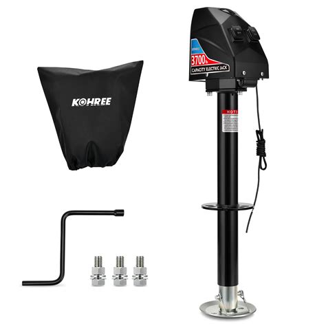 Kohree Electric Trailer Jack 3700lbs Heavy Duty Rv