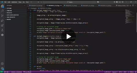 Cybersecurity Internship Prodigyinfotech Imageencryption… Akhilesh Tarugula