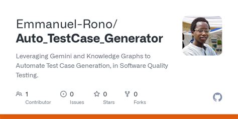 github emmanuel rono auto testcase generator leveraging gemini and