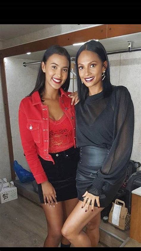 Maya Jama And Alesha Dixon Scrolller