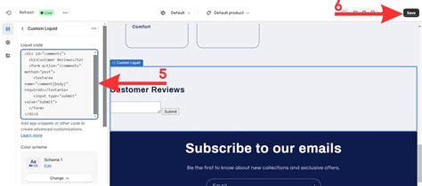 Guide To Add A Comment Box On The Shopify Product Page Ecomposer
