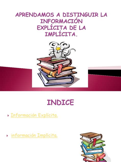 De Implicita Y Explicita Pdf Piratería Ocio