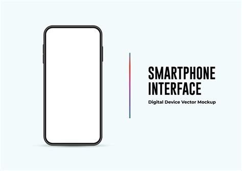 Realistic Smartphone Interface 16742839 Vector Art At Vecteezy