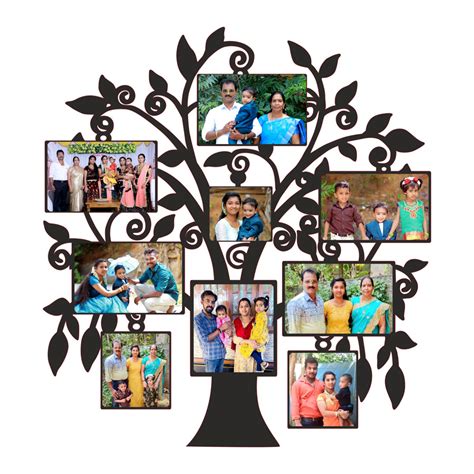 Customize Photo Tree Frame Queen Butterfly