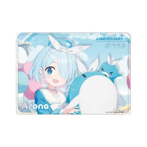 [24년 03월 발매] 블루 아카이브 콜라보 카페 한정 아로나 아크릴 블럭 블아 블루아카 공굿 공식 굿즈 도키도키굿즈