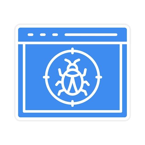 Premium Vector Bug Icon Vector Image Can Be Used For Computer Science