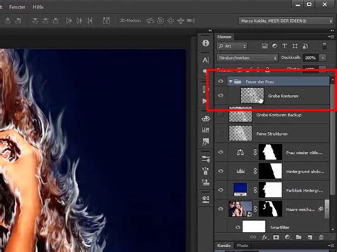 Membuat Api Bersinar Dalam Komposisi Photoshop