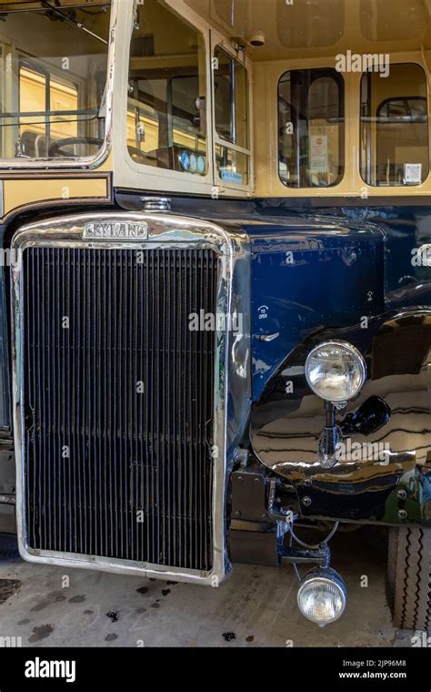 Vintage Buses On Display At The Transport Museum In Wythall