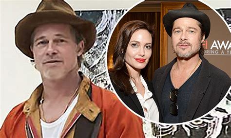 Brad Pitt Recalls Taking Up Sculpting Following Bitter Split From Angelina Jolie Daily Mail Online