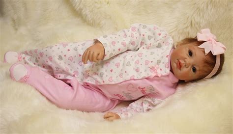 Кукла Reborn Baby, 22-дюйма 55 см для новорожденных, силиконовая одежда ...