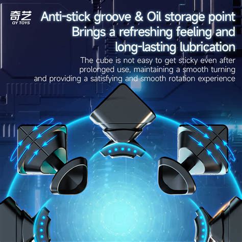 Ly Qiyi Speedcube M Pro Maglev Magnetic Magic Cube 3x3 Qy 3m Professional 3x3x3 Speed Puzzle 3×3