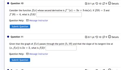 solved consider the function f x whose second derivative is