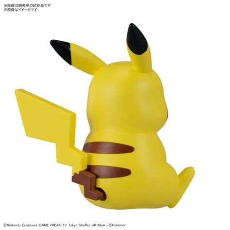 Pokemon Model Kit Quick 16 Pikachu Sitting Pose One Stop Anime Where Your Fandom Comes