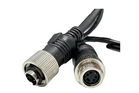 Safety Vision Camera Cables Both Ends Have Threaded Connectors Zips