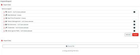 Importexport Securenvoy Data Discovery