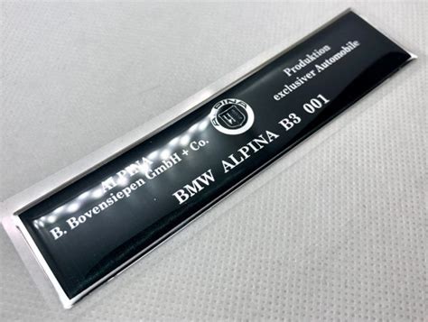 Quality 3d Bmw Alpina Interior Logo Sticker 3d Stickers