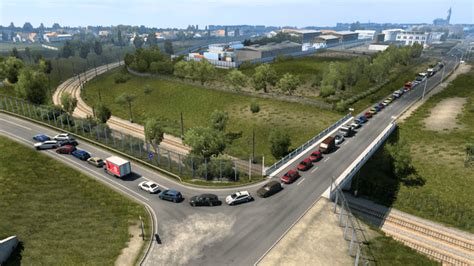 some commotion outside calais r trucksim