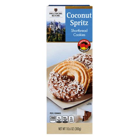 Deutsche Küche Coconut Spritz Shortbread Cookies Same Day Delivery Or Pickup Aldi