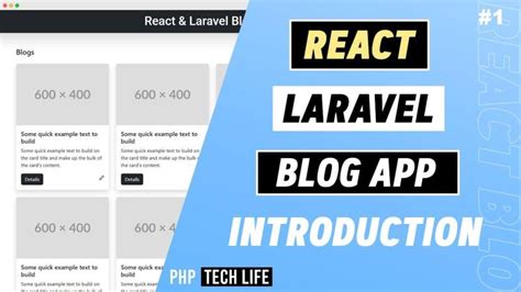Mohit Singh On Linkedin React Laravel Blog App 1 Introduction Php Tech Life In Hindi