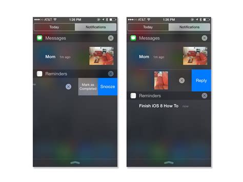 Getting To Know Interactive Notifications On Ios 8 Cnet