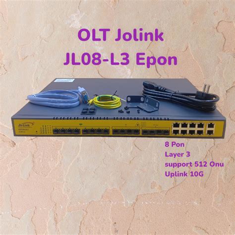 Jual Olt Jolink Jl08 L3 Epon Sfp 8dbm 8 Pcs Shopee Indonesia