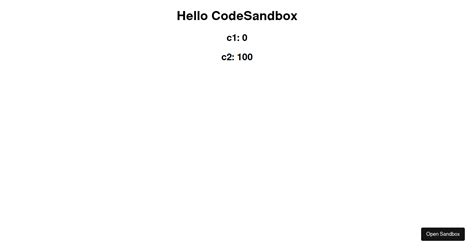 React17 Batching Demo Codesandbox