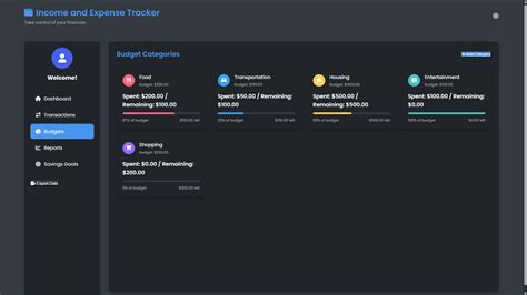 Income And Expense Tracker Using Html Css And Javascript With Source Code Sourcecodester