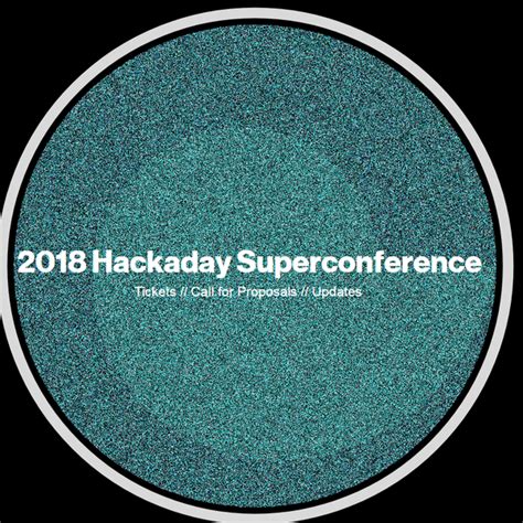 hackaday superconference poster sessions