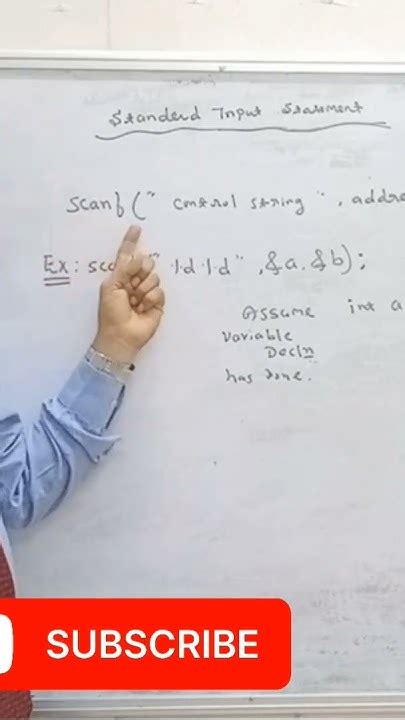 using scanf in c in kannada programming input statement in c