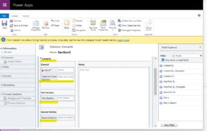 HIDE AND SHOW SECTIONS BY USING FIELD VALUES IN DYNAMICS CRMONCE