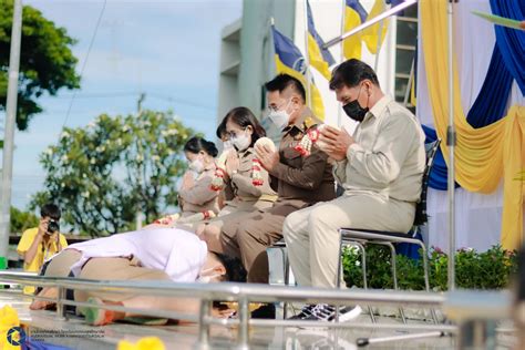 พิธีแสดงมุทิตาจิตเกษียณอายุราชการ ประจำปี 2565 ในวันที่ 15 กันยายน 2565 ณ หน้าเสาธงและหอประชุม 1