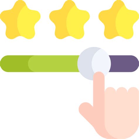 만족도 측정기 아이콘 Kawaii Flat Freepik