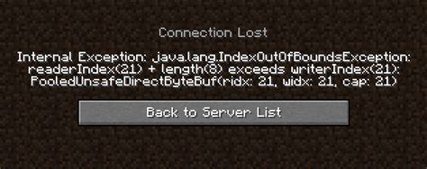 My Modded Minecraft Wont Let Me Join My Server Anymore And It Comes With This Error Help