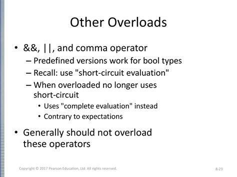 operator overloading friends and references ppt download