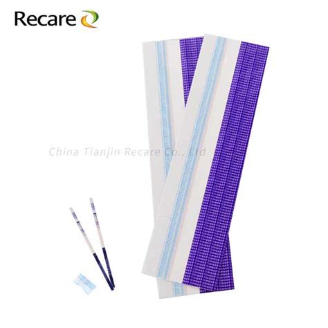 Test Kit Components Hcg Pregnancy Uncut Sheet Rapid Test