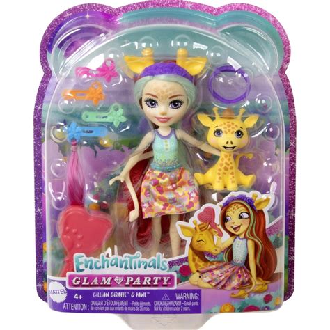 Mattel Enchantimals Glam Party - Giraffe HNV29 | Toys-shop.gr