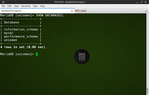 Install MariaDB On Arch Linux Manjaro Unixmen