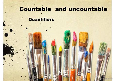 Countable And Uncountable Nouns Qua Deutsch DAF Powerpoints