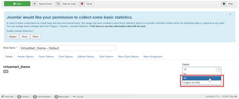 Upload Install And Configure Virtuemart Templates Templatetoaster