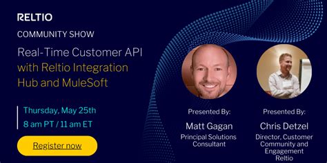 Real Time Customer Api With Reltio Integration Hub And Mulesoft