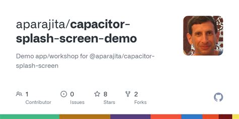 GitHub Aparajita Capacitor Splash Screen Demo Demo App Workshop For